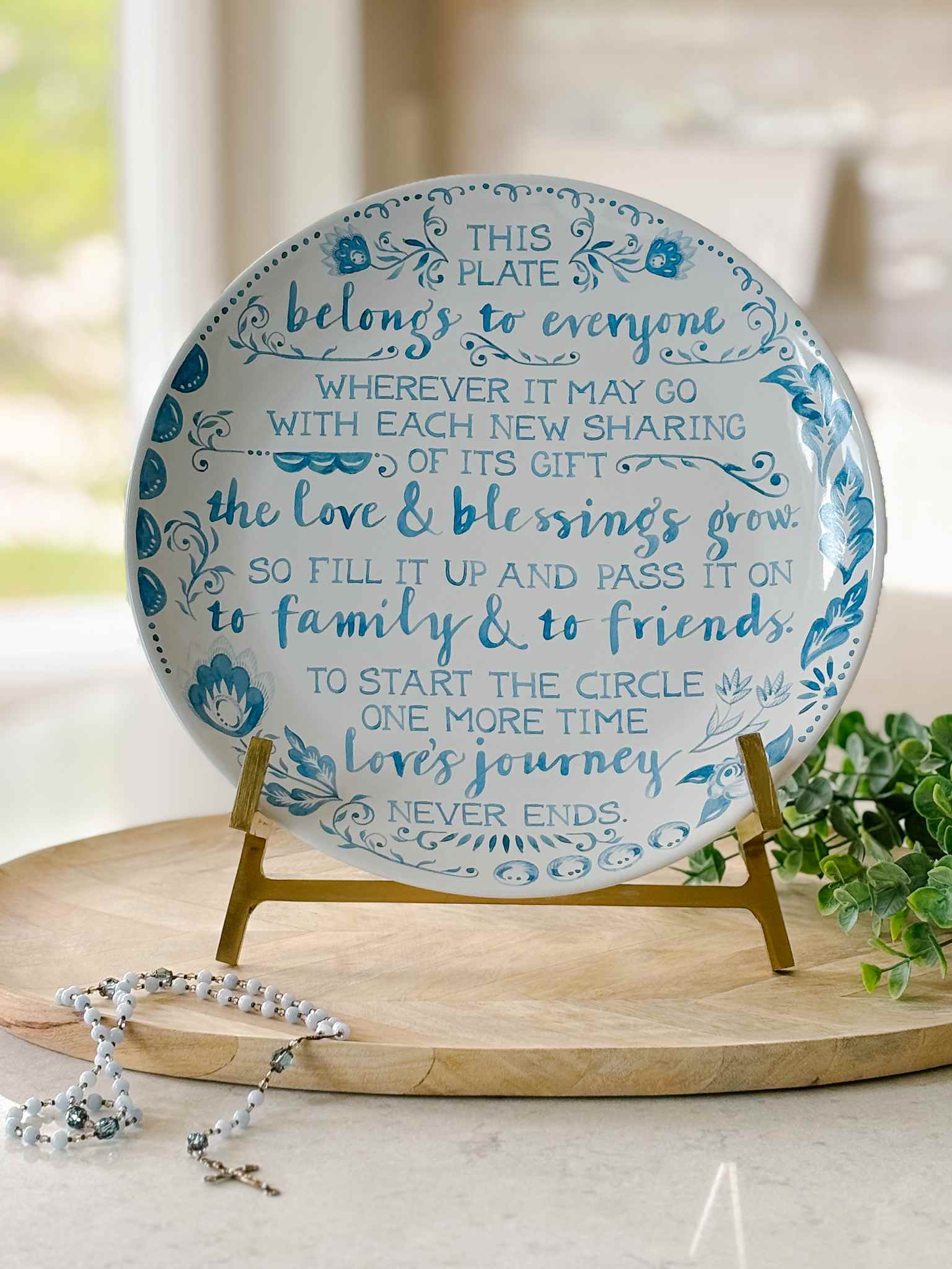 Blessing Plate – House of Joppa