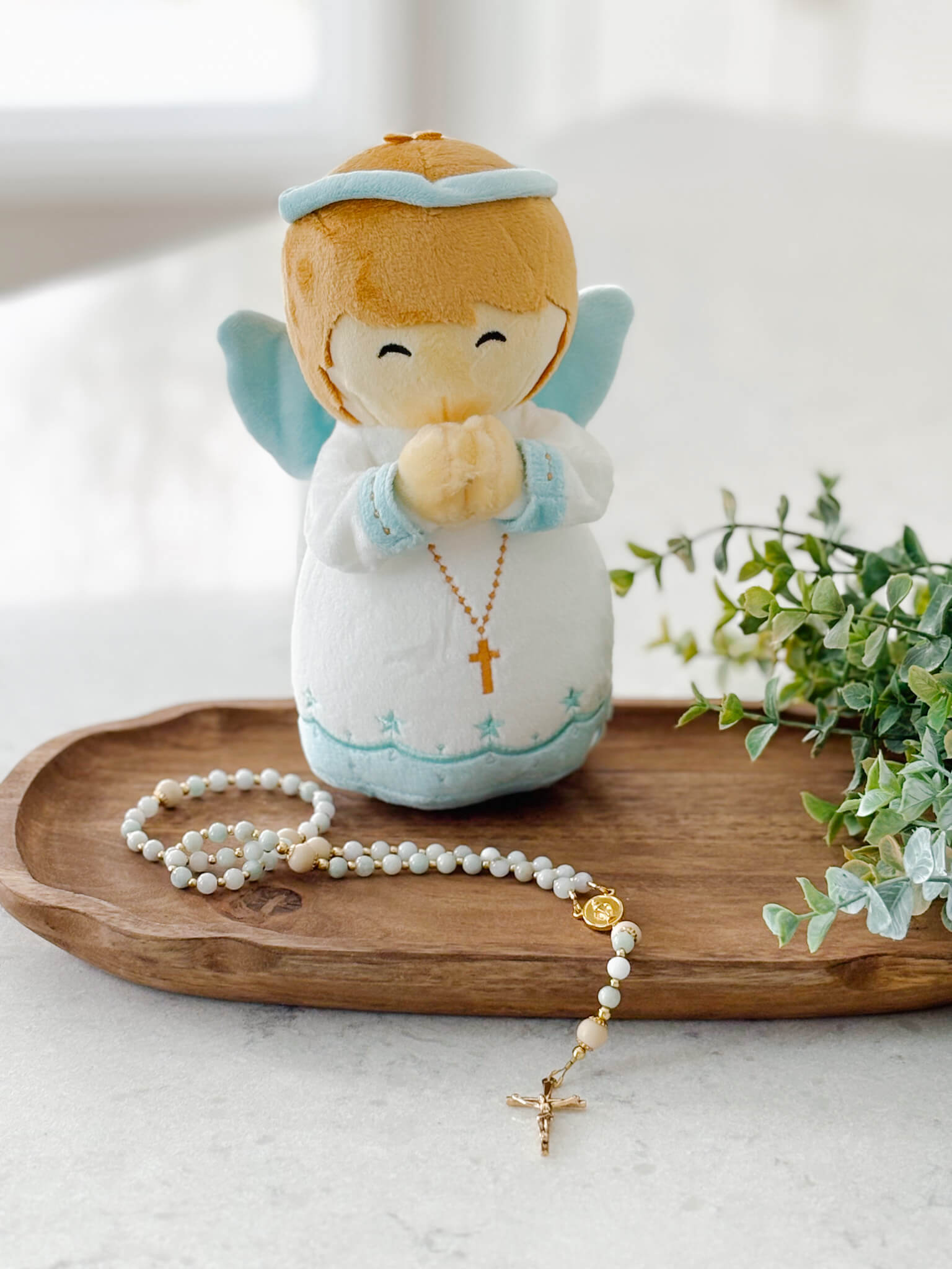 Guardian Angel - Boy - Catholic Plush Doll – House of Joppa
