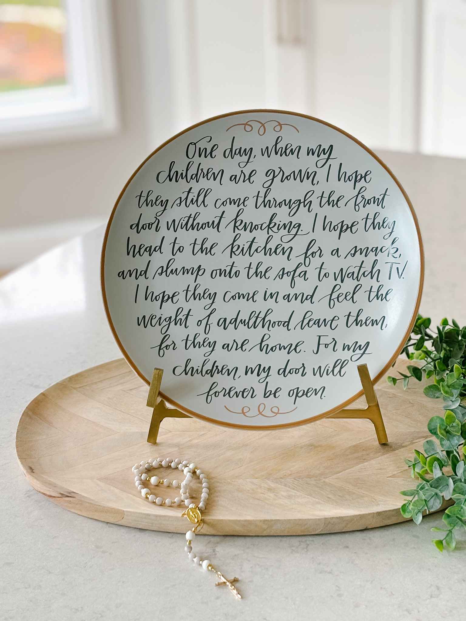 Memory Plate – House of Joppa