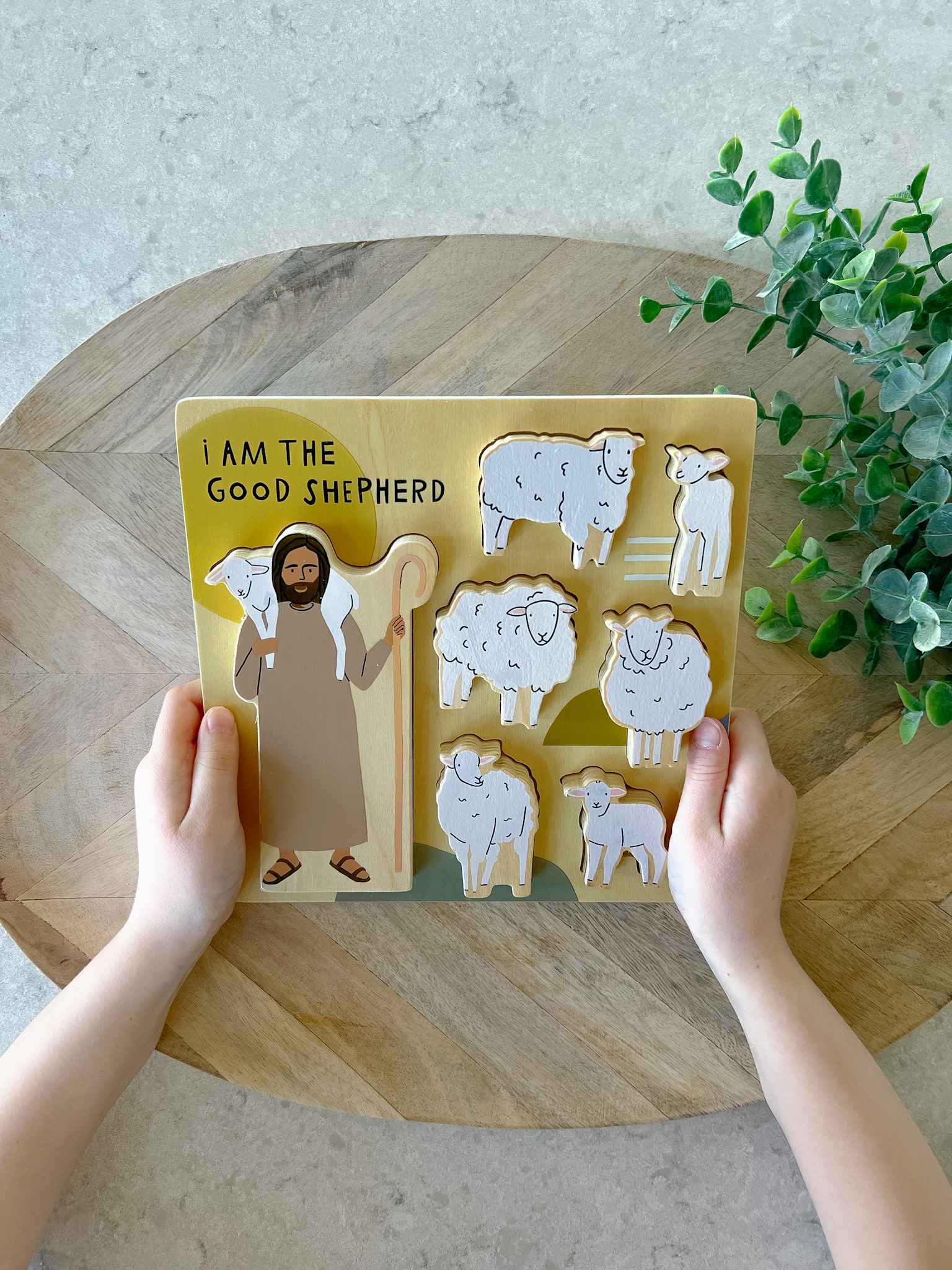 The Good Shepherd Wooden Puzzle – House of Joppa