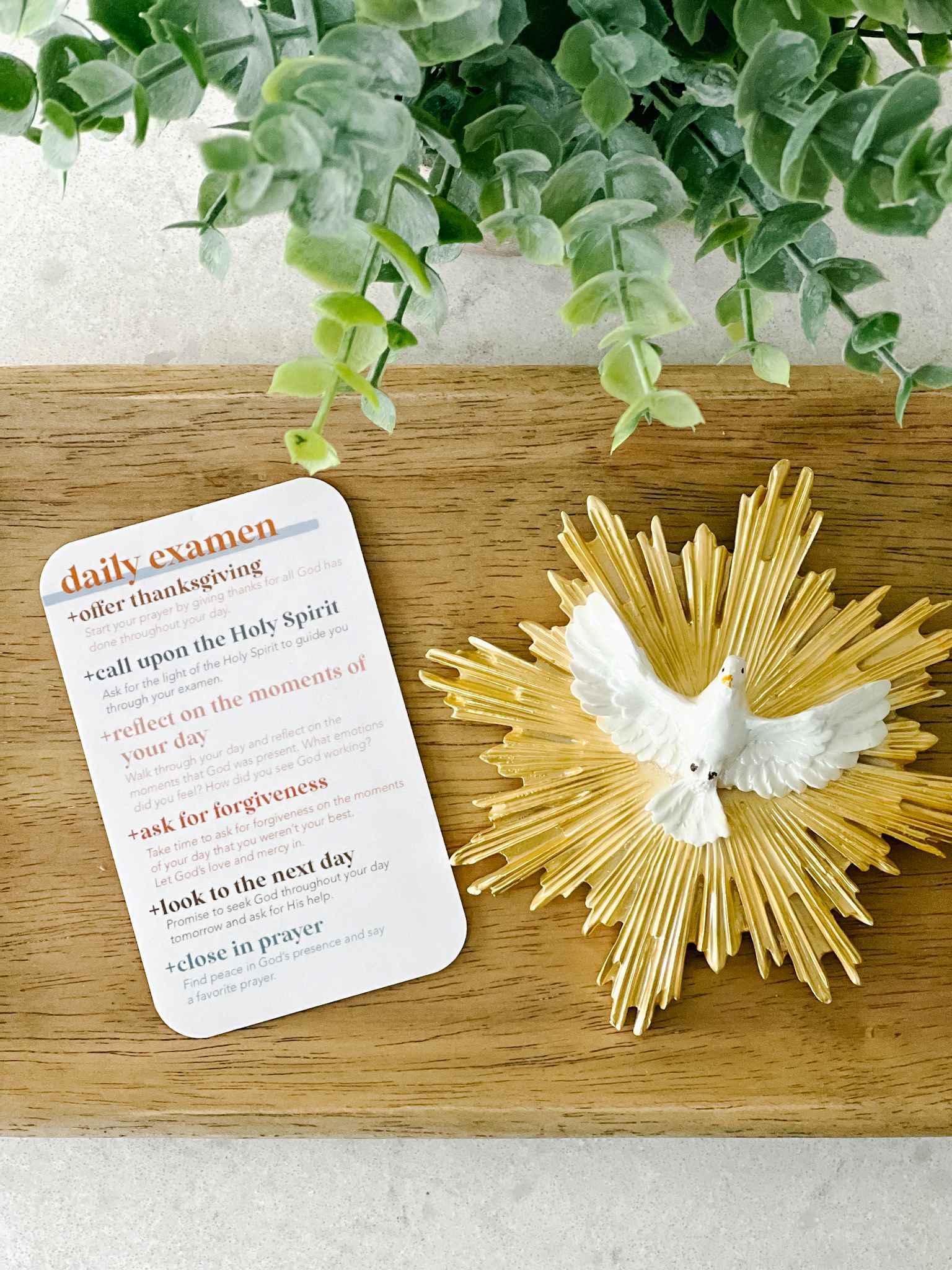 Daily Examination of Conscience - Prayer Card – House of Joppa